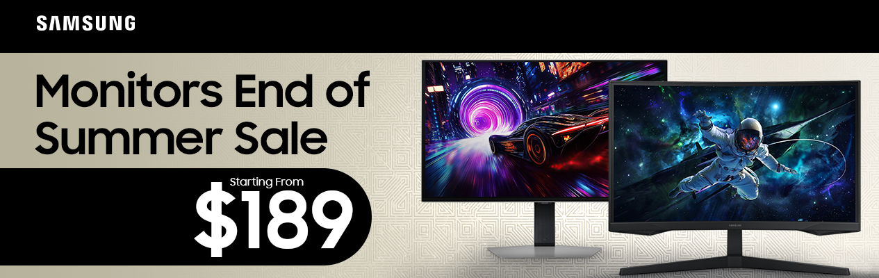 Samsung Monitors End of Summer Special! | PC Case Gear