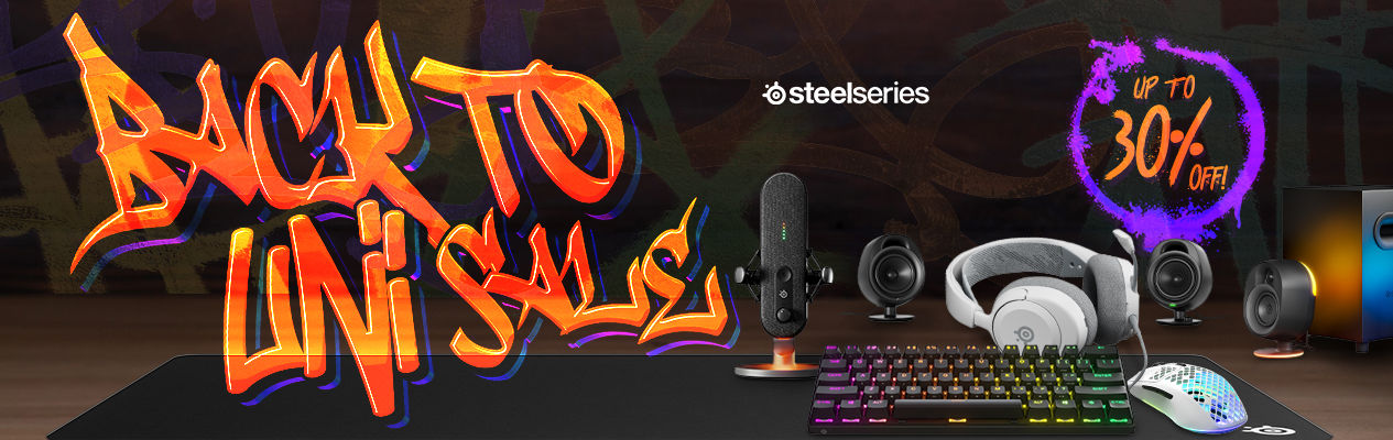 SteelSeries Back to Uni Sale! | PC Case Gear