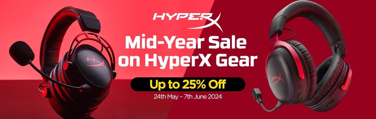 HyperX Mid Year Sale | PC Case Gear