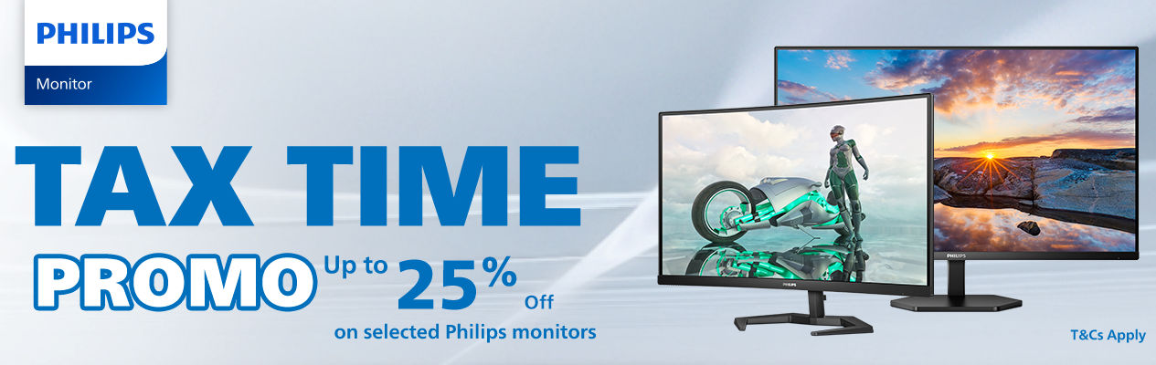 Philips Monitors Tax Time Promotion! | PC Case Gear